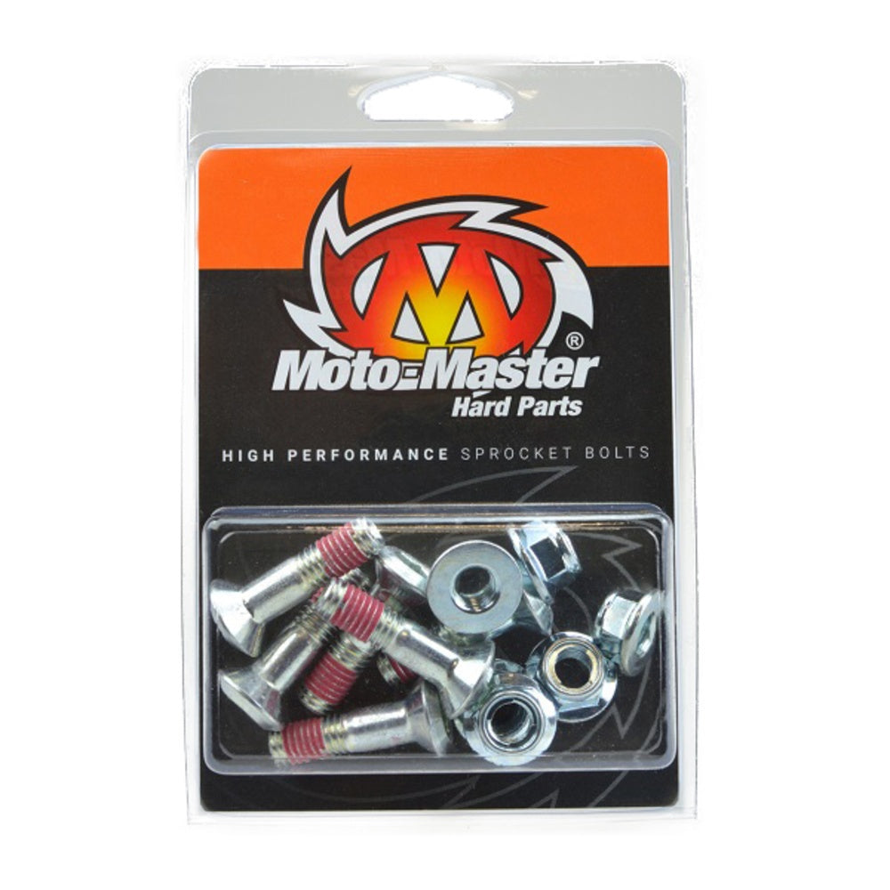 Sprocket Bolt Kit (6 x Bolts + Nuts) - MotoMaster – Ozminis Motorsport