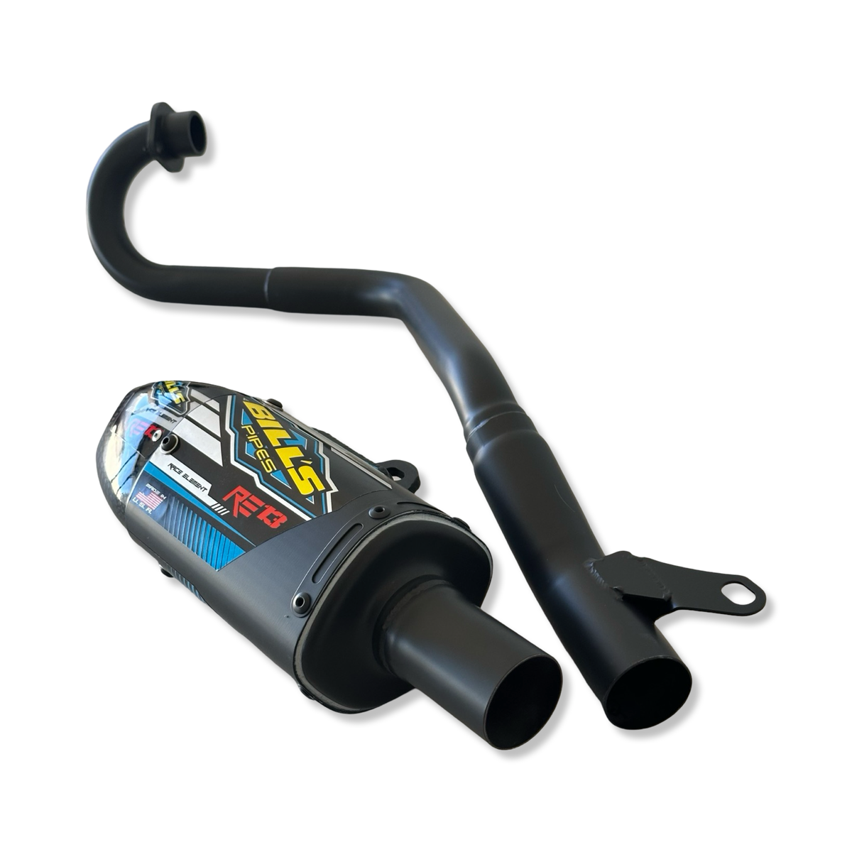 BILLS PIPES RE-13 FULL SYSTEM *BLACKED OUT* - CRF110 2019+ – Ozminis ...