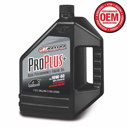 MAXIMA PRO PLUS+ 4T 10W40 SYNTHETIC 3.8L / 128OZ – Ozminis Motorsport